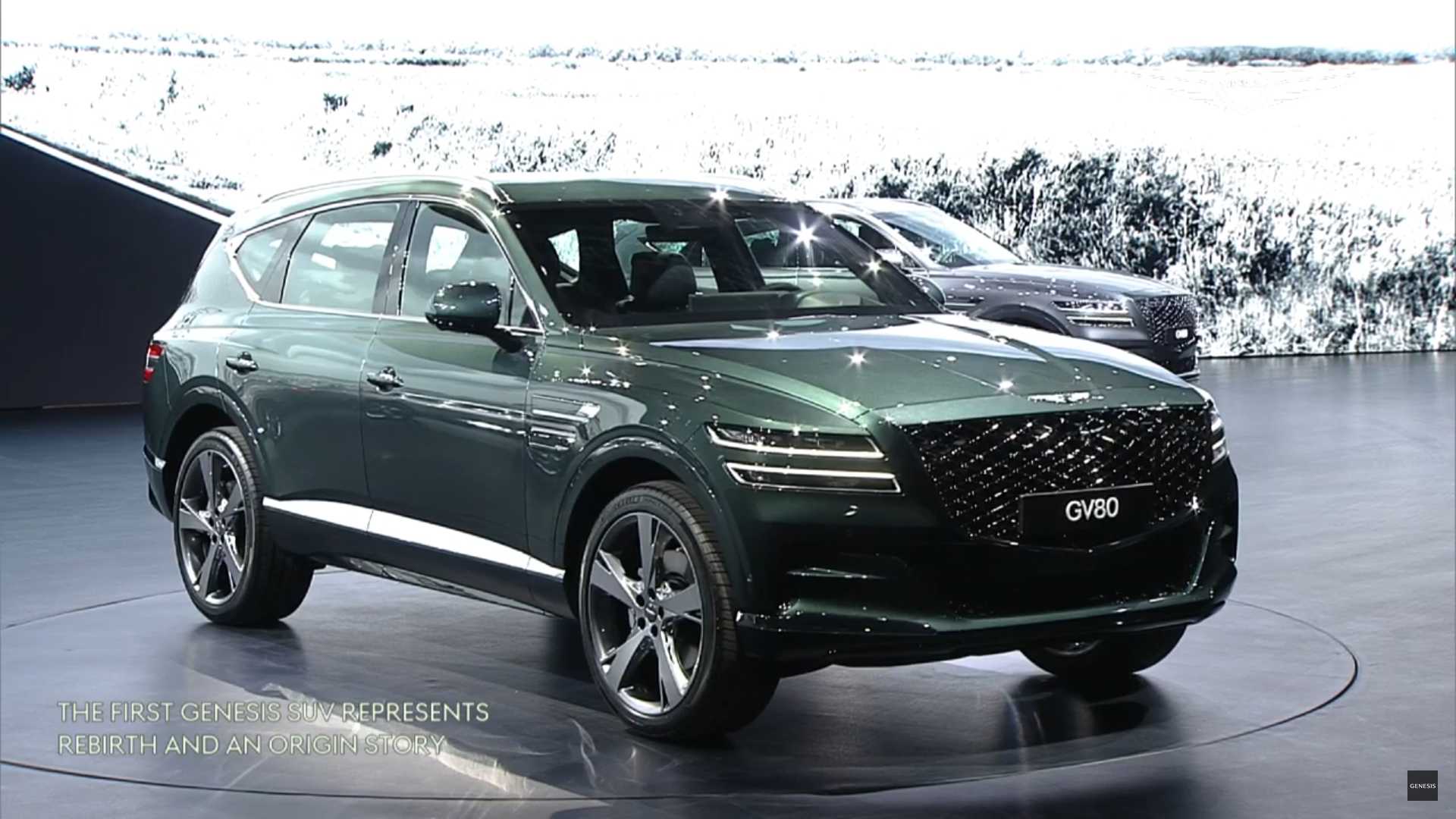 Debiut Nowego SUV-a Genesis GV80 - Auta z USA